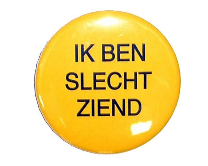 Slechtziend Button Met Magneet - 2 stuks - Hulpmiddelwereld