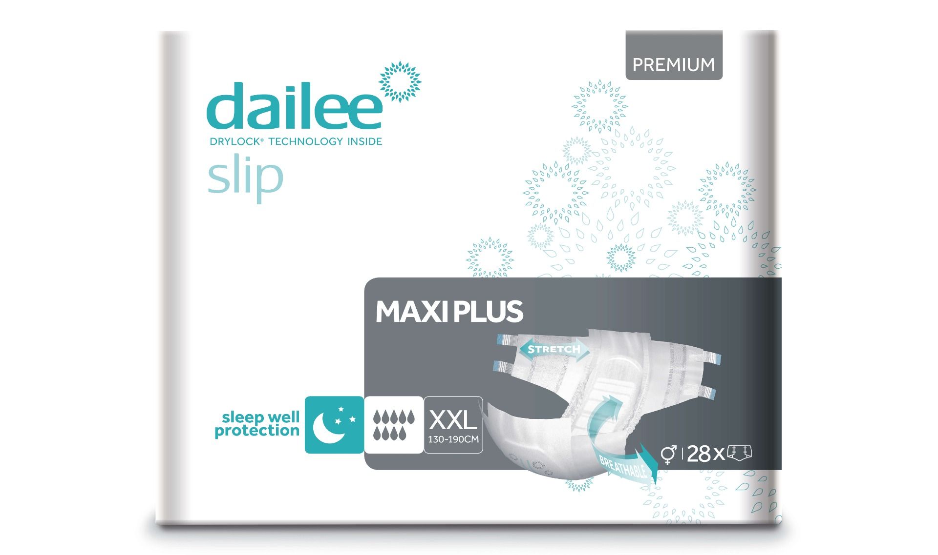 Dailee Slip Premium Maxi Plus - XXL - 28 stuks - Hulpmiddelwereld