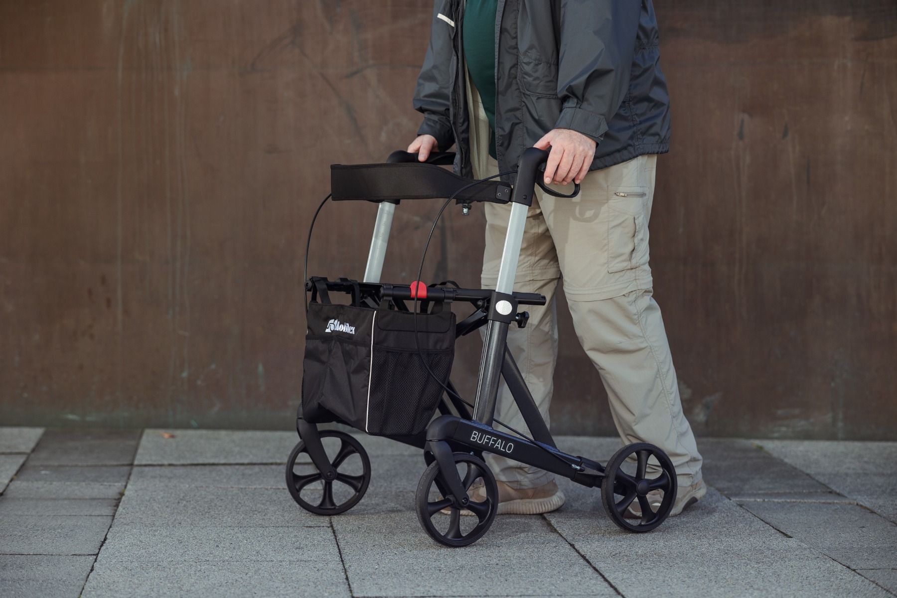 Mobilex Buffalo HD Rollator - Hulpmiddelwereld