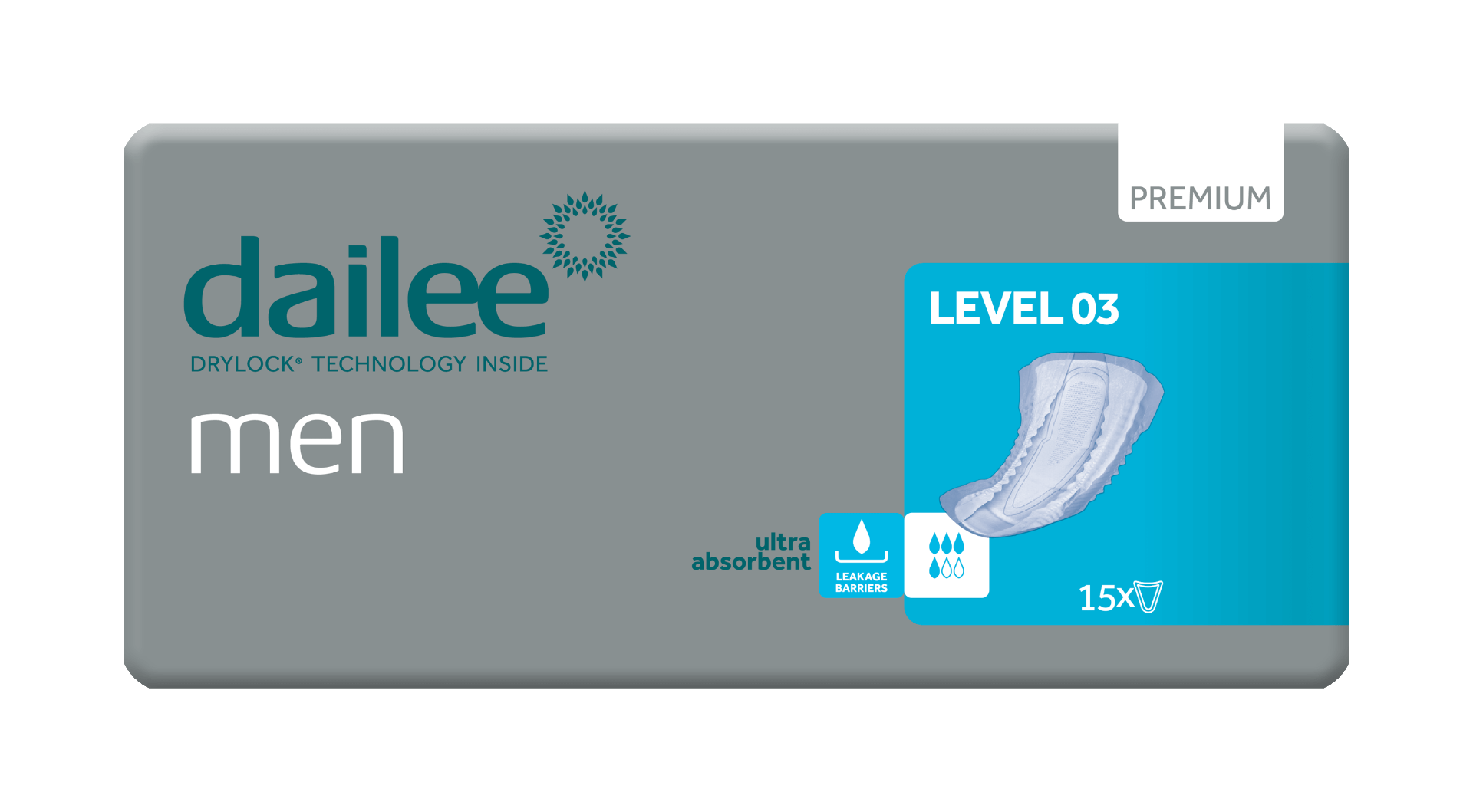 Dailee Men Premium Level 3 - 15 stuks - Hulpmiddelwereld
