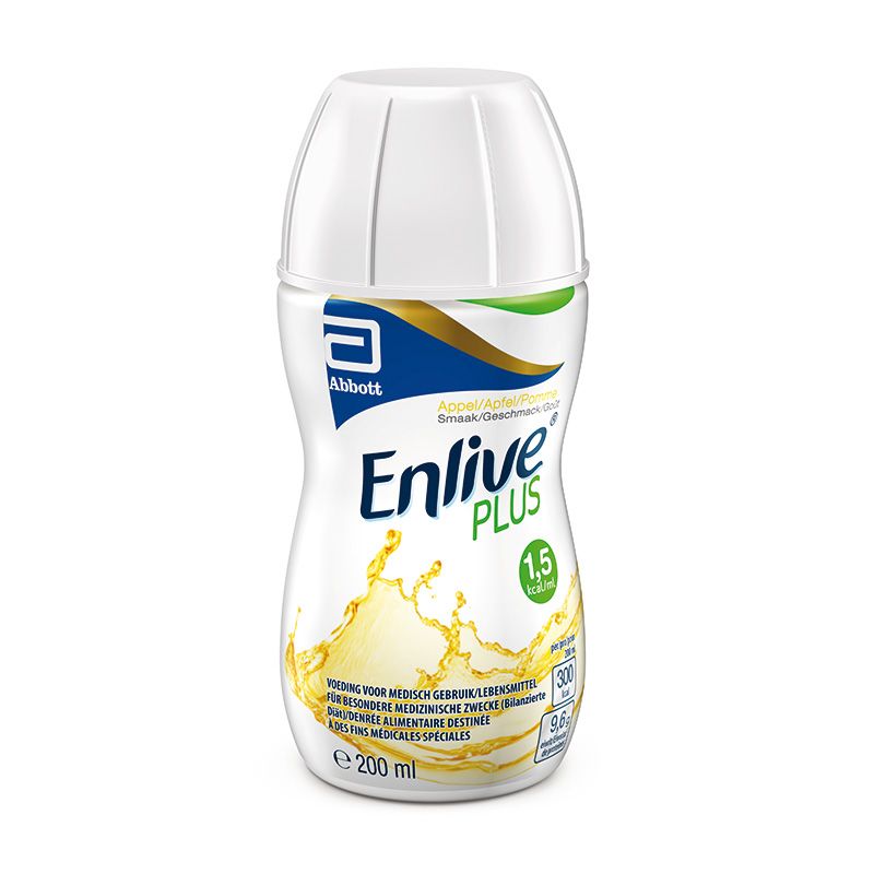 Abbott Enlive Plus Perzik 200ML - Hulpmiddelwereld