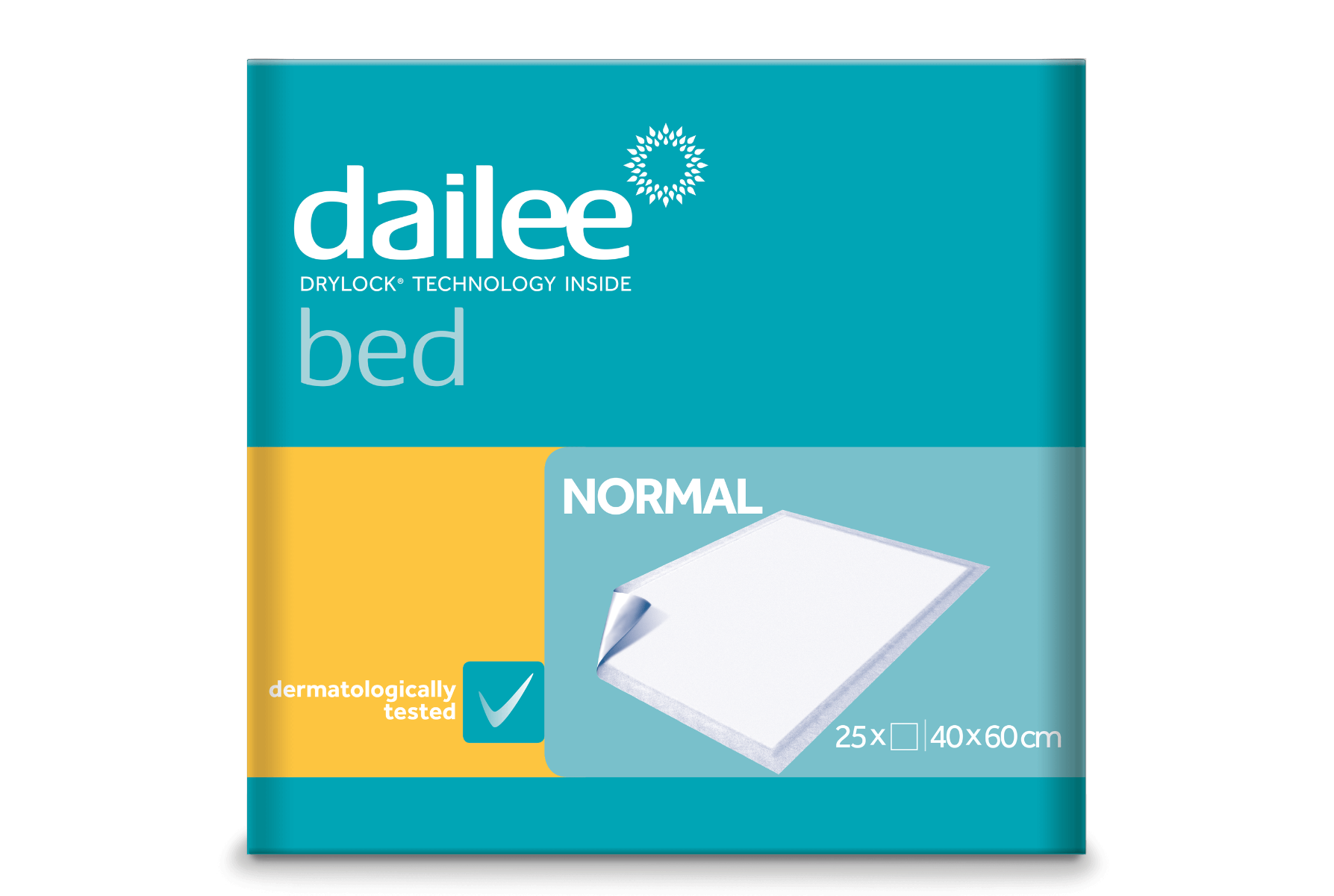 Dailee Bed Normal Onderleggers - 40 x 60 cm - 25 stuks - Hulpmiddelwereld