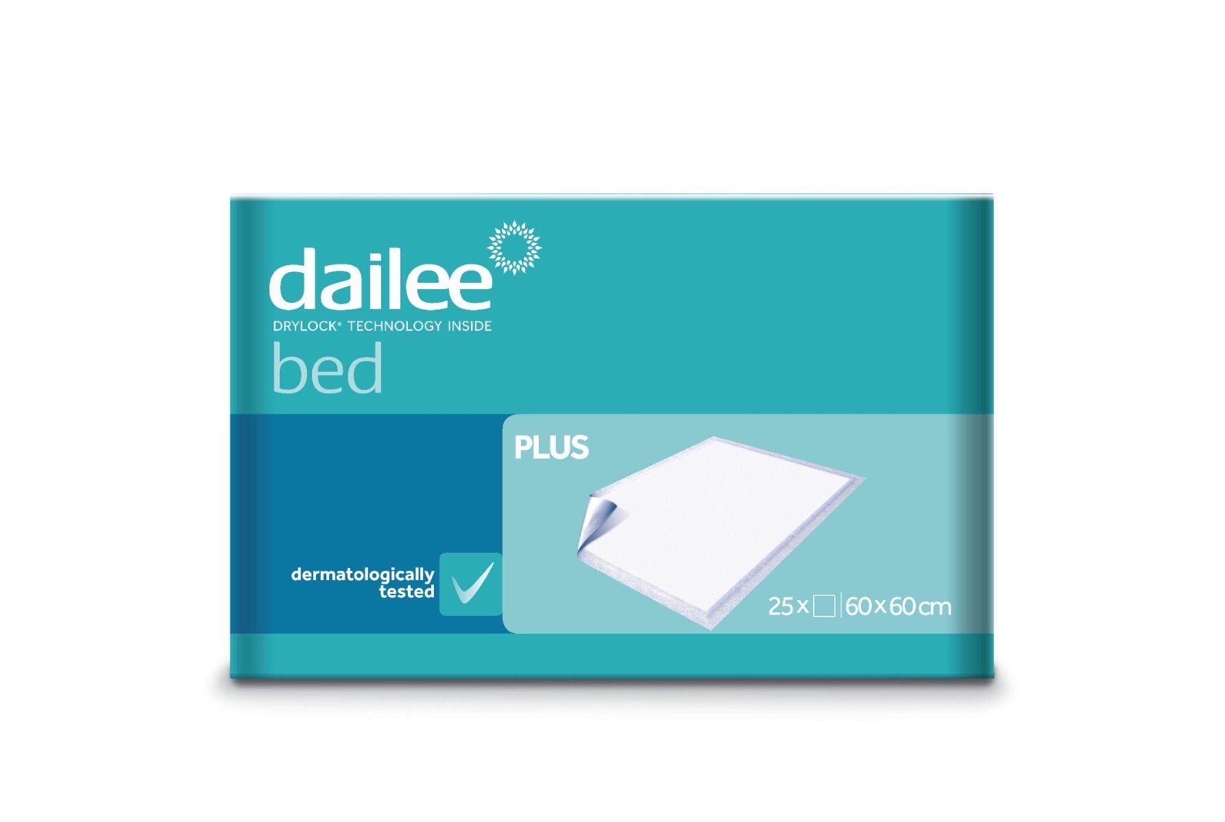 Dailee Bed Plus Onderleggers - 60 x 60 cm - 25 stuks - Hulpmiddelwereld