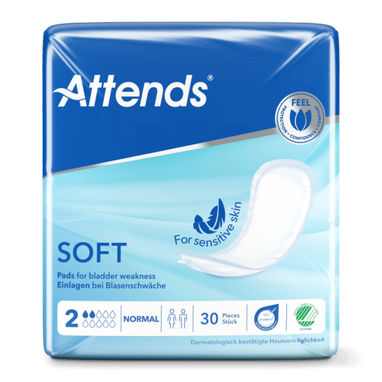 Attends Slipinleg DeoPlus - 56 stuks - Hulpmiddelwereld