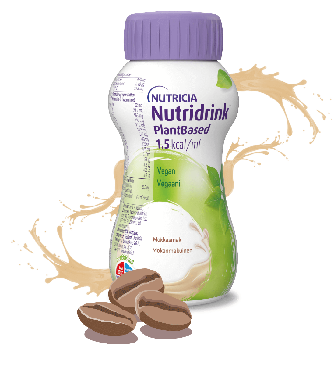 Nutridrink PlantBased Mango-Passievruchten 4x200ml - Hulpmiddelwereld