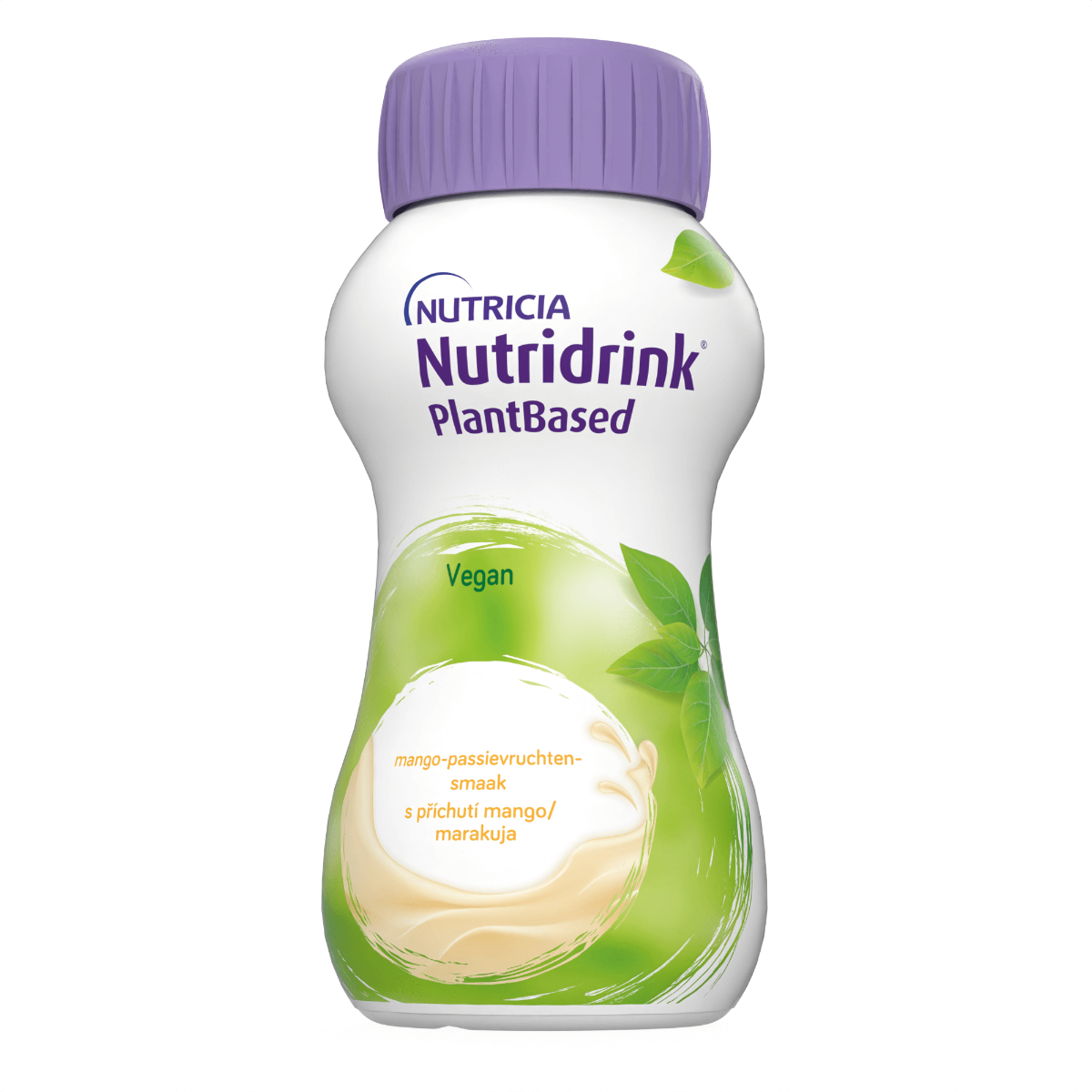 Nutridrink PlantBased Mango-Passievruchten 4 x 200 ML - Hulpmiddelwereld