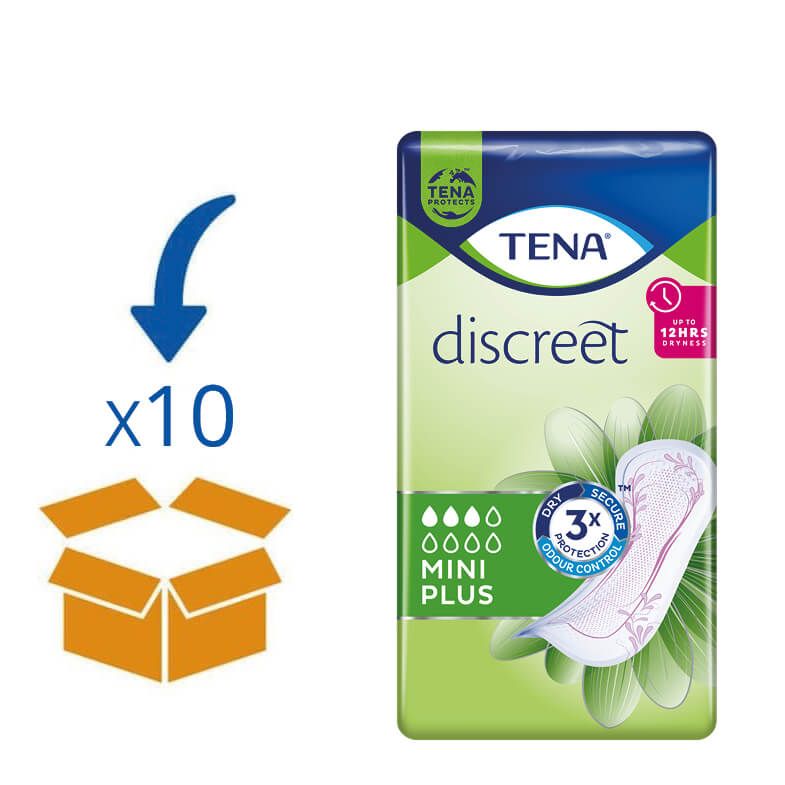 Combi Product: Tena Discreet Ultra Mini Plus + TENA Discreet Mini Plus ...